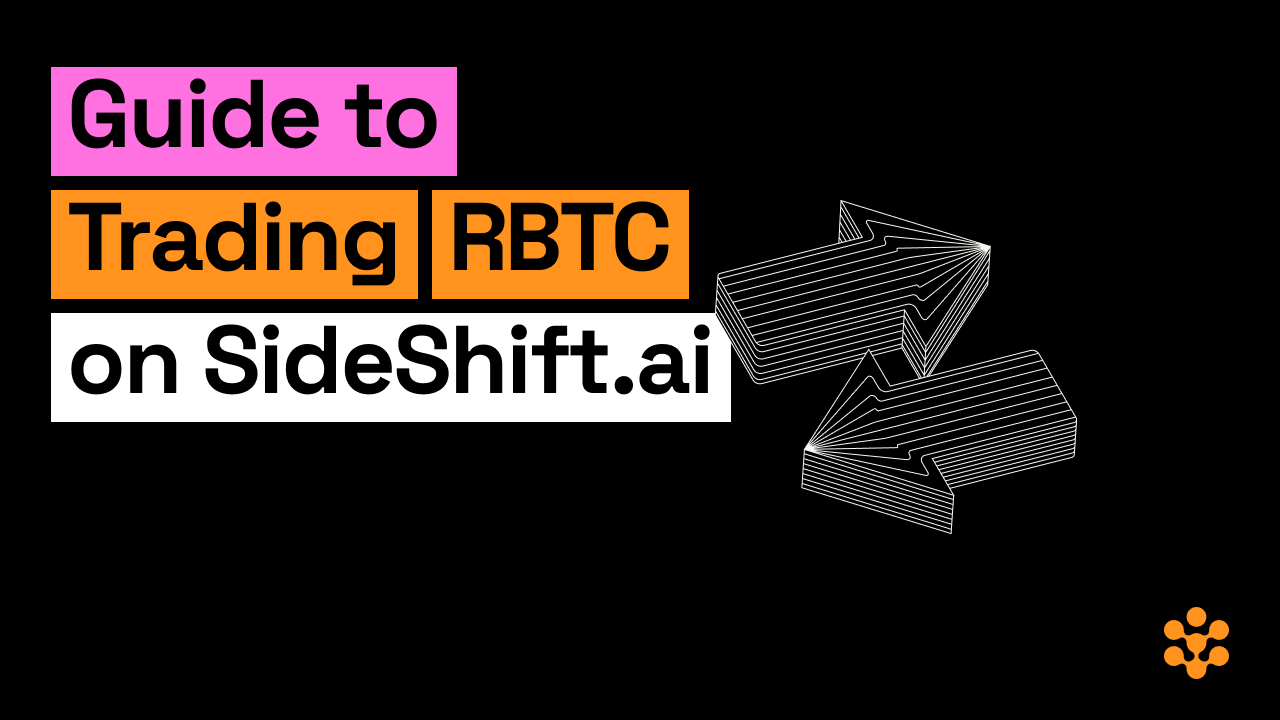 Rootstock x SideShift: Guide to Trading RBTC on SideShift.ai | Rootstock (RSK)