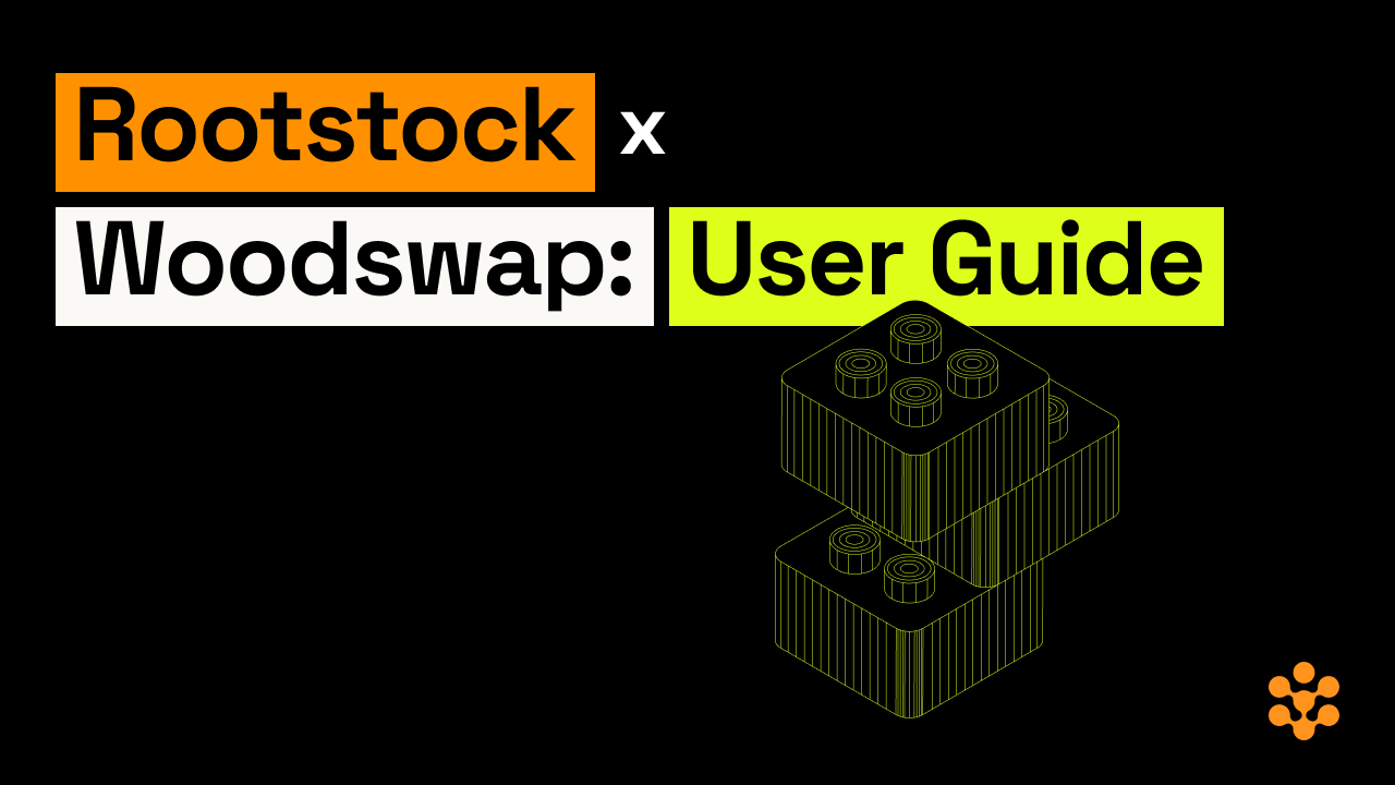 Rootstock x Woodswap: Guide to Getting RBTC | Rootstock (RSK)